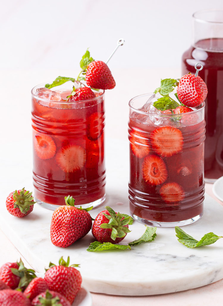 Homemade Strawberry Acai Refresher Recipe