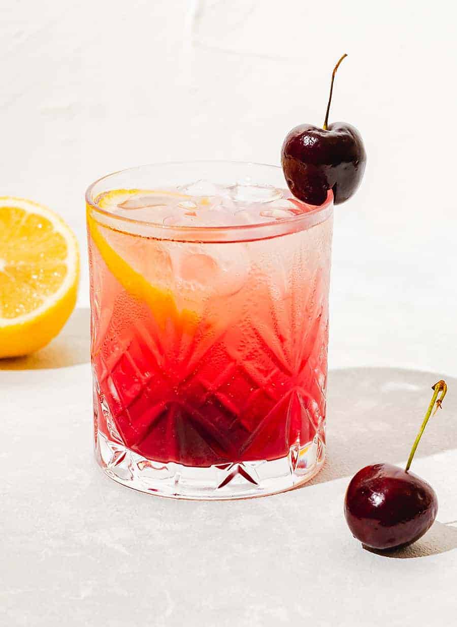 Fizzy Cherry Mocktail Recipe - Mocktail.net