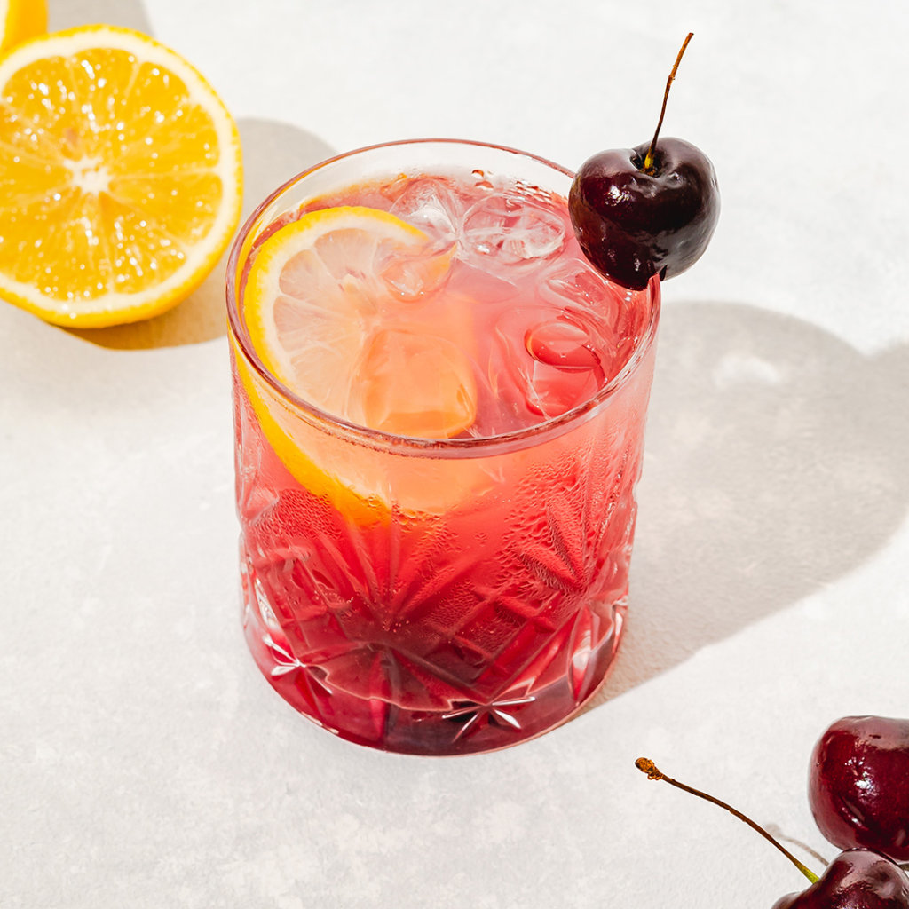 Fizzy Cherry Mocktail Recipe - Mocktail.net