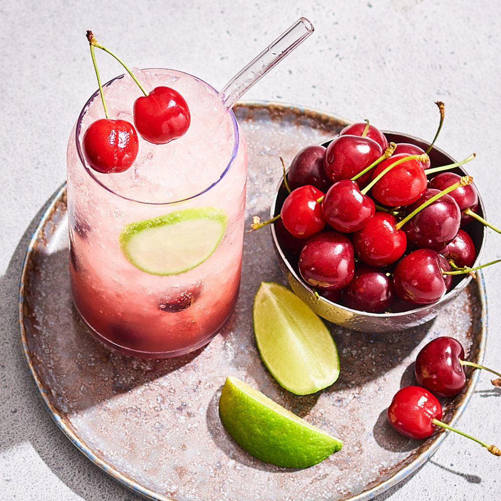 Easy Refreshing Cherry Limeade Recipe - Mocktail.net