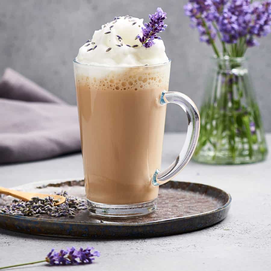Homemade Lavender Latte Recipe - Mocktail.net