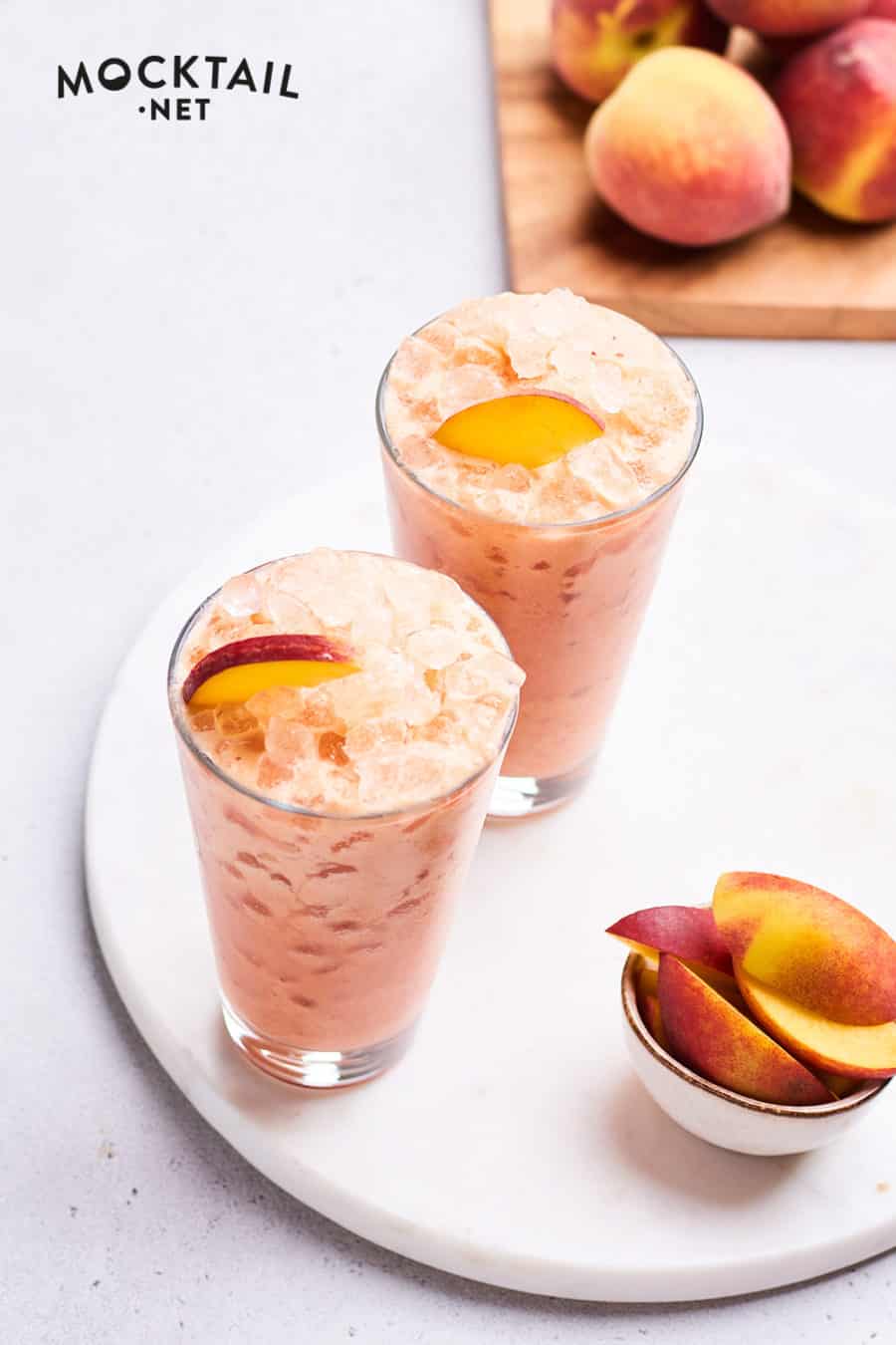 Fuzzy Peach Refresher Recipe - Mocktail.net
