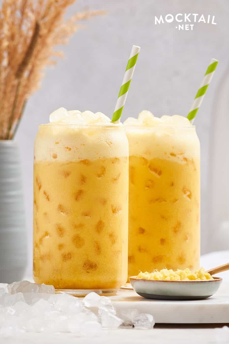 Golden Ginger Drink - Mocktail.net