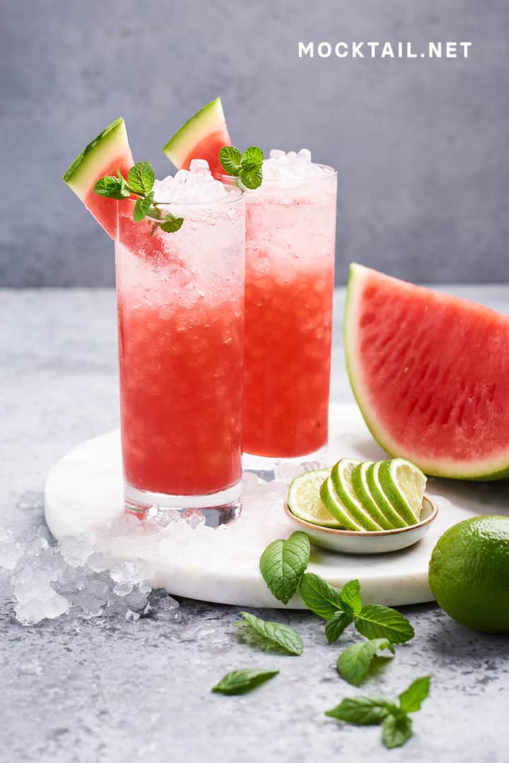 Watermelon Mint Mocktail Recipe - Mocktail.net
