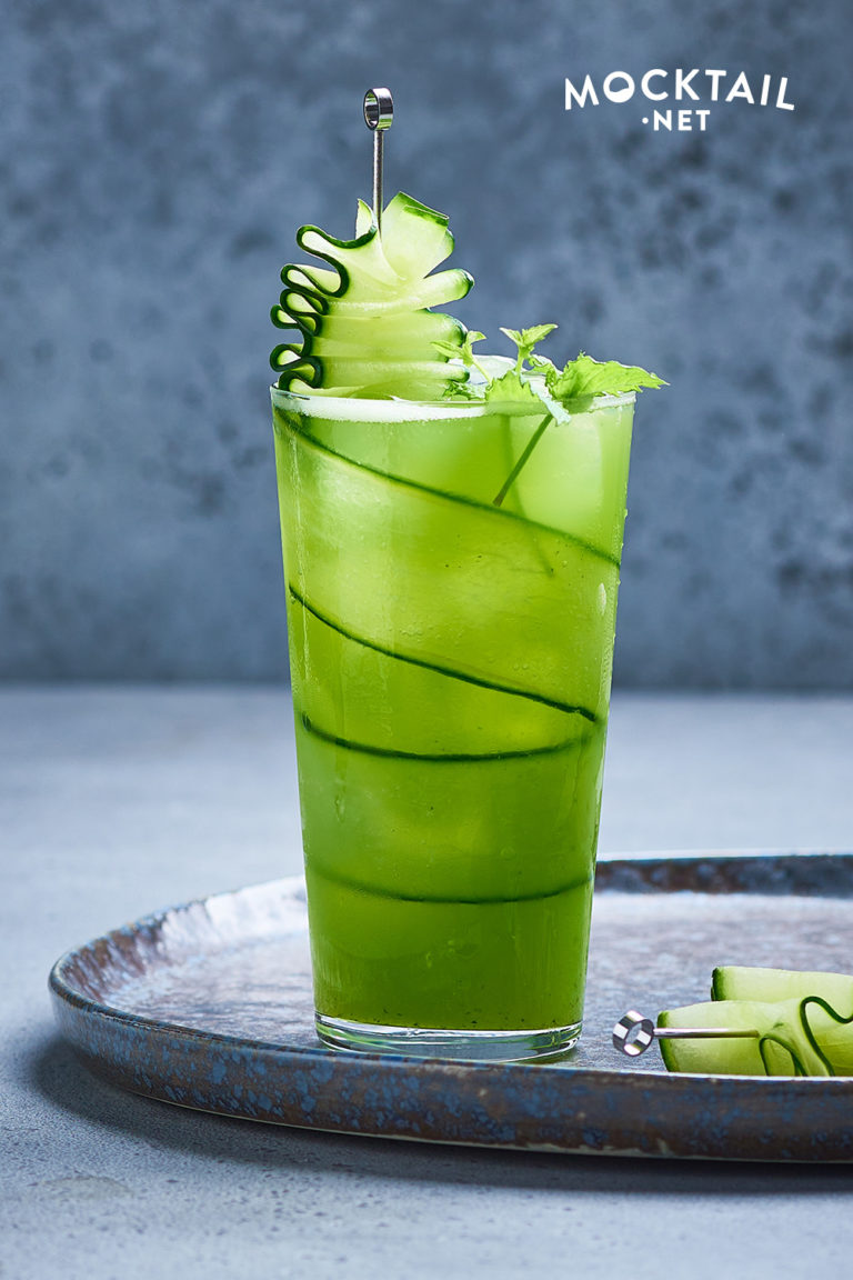 Green Cucumber Mocktail - Mocktail.net