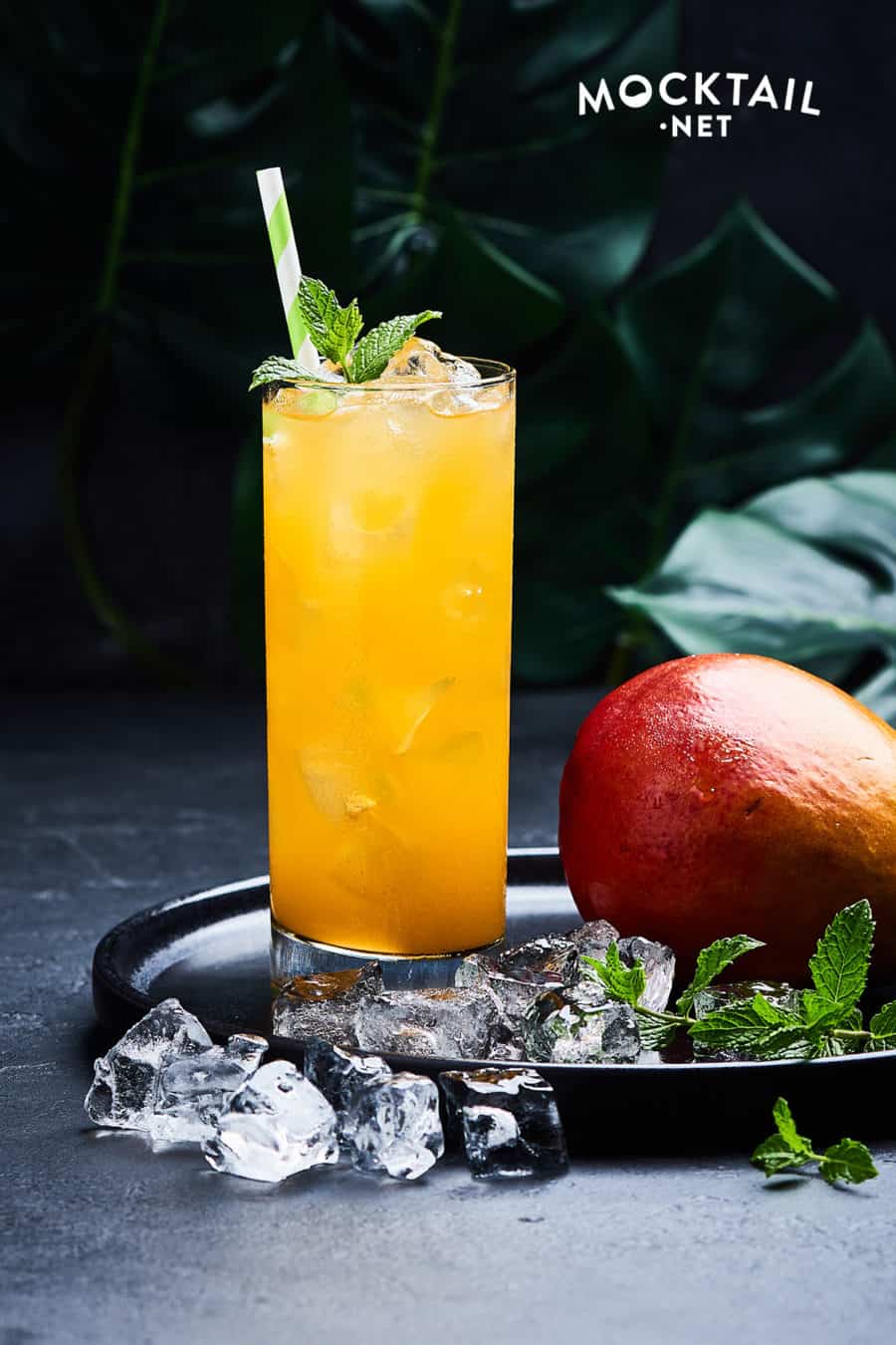 Mango Green Tea Recipe - Mocktail.net