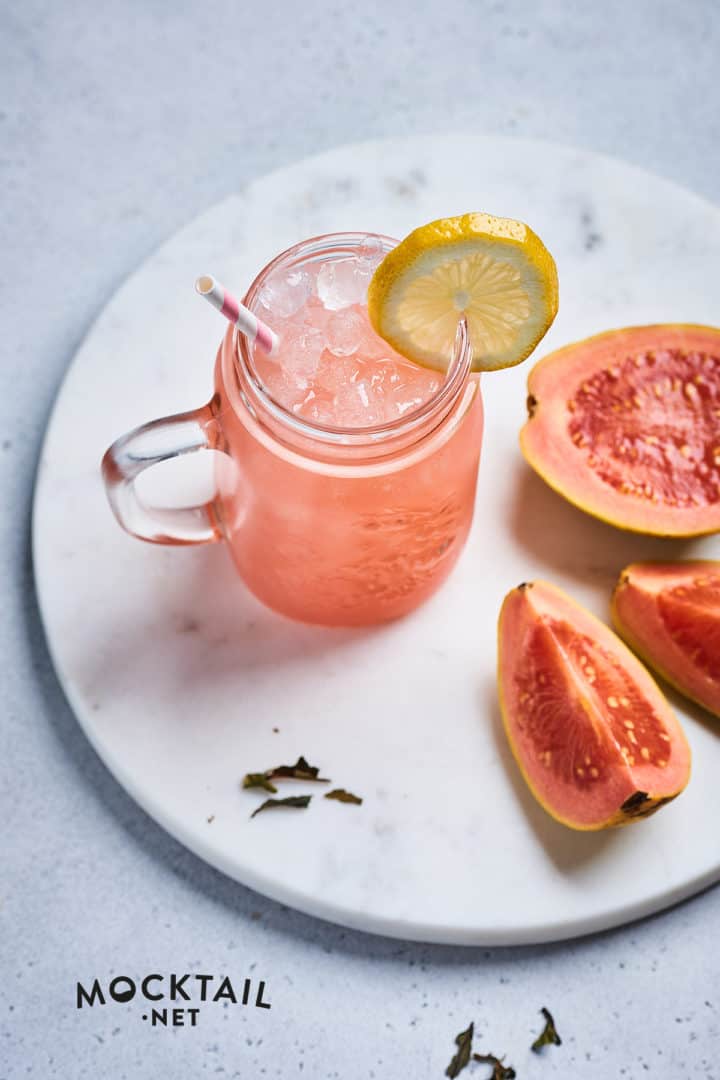 Tasty Guava White Tea Lemonade - Mocktail.net